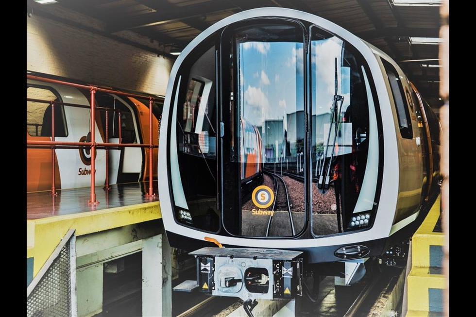 First driverless Glasgow Subway train delivered | Metro Report ...